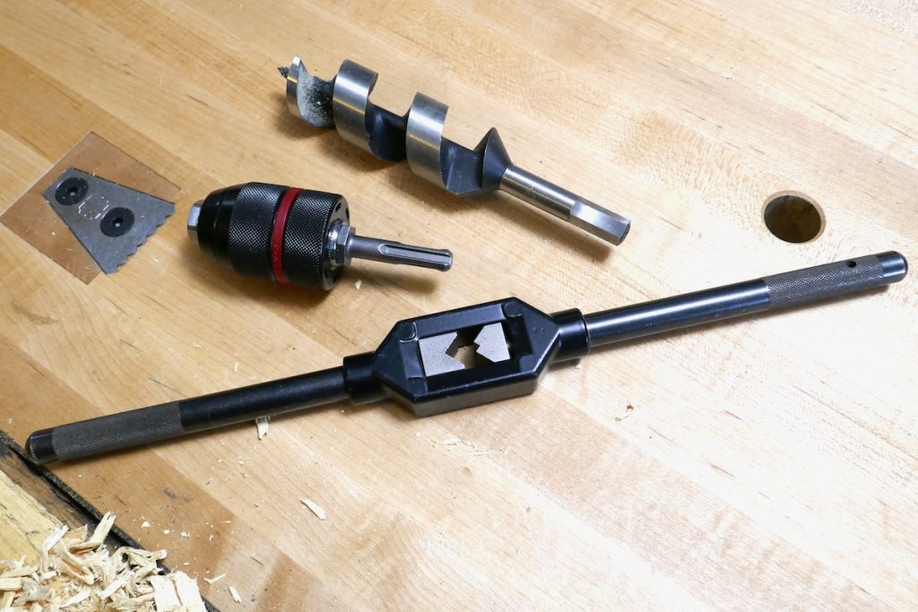 A Readymade Handle for Drilling Wide Holes, Part 2 | Popular Woodworking