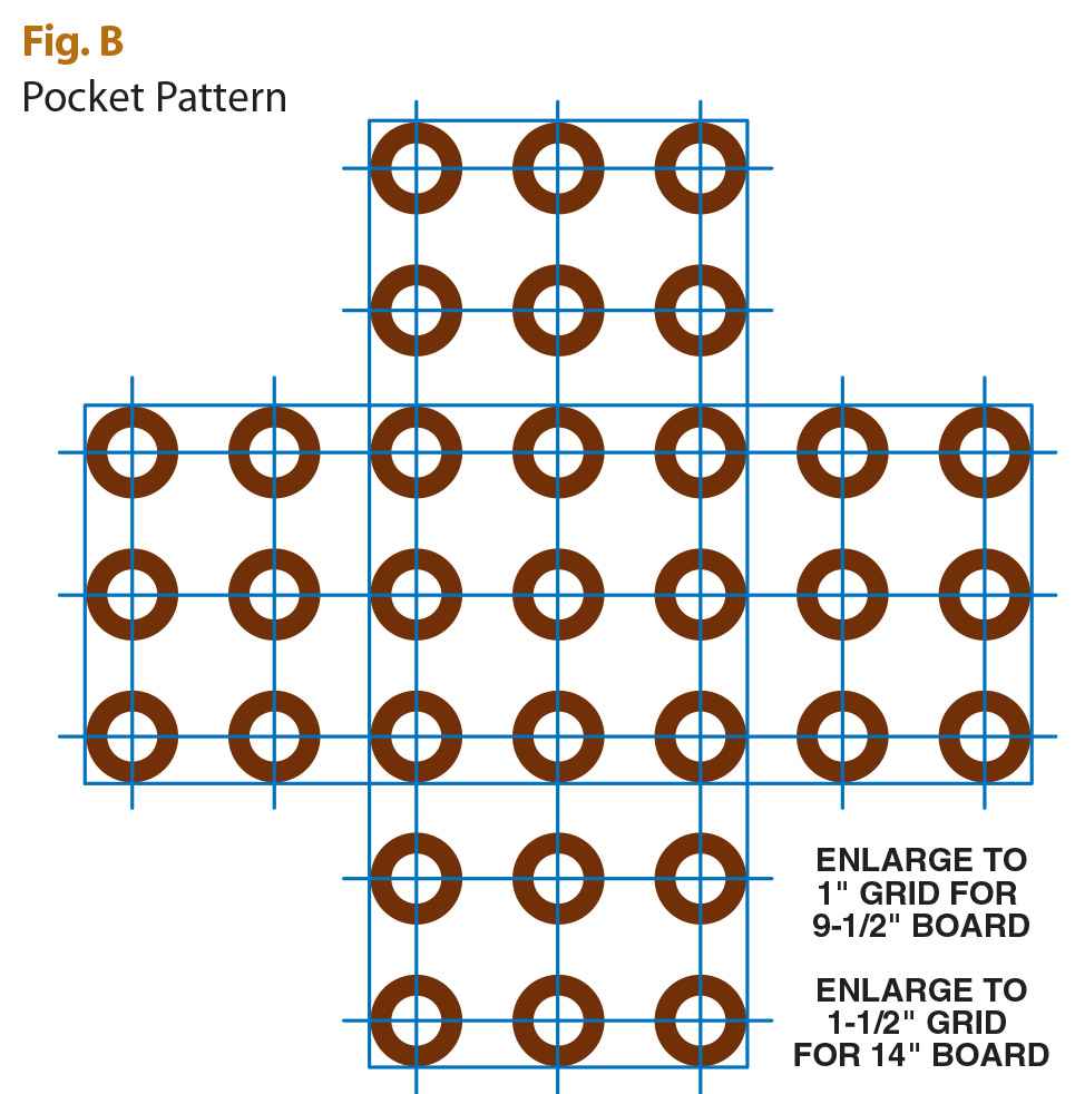 Marble Solitaire Game Board | Popular Woodworking