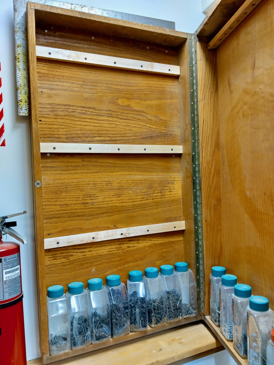 French Cleats Inside Tool Cabinets | Popular Woodworking