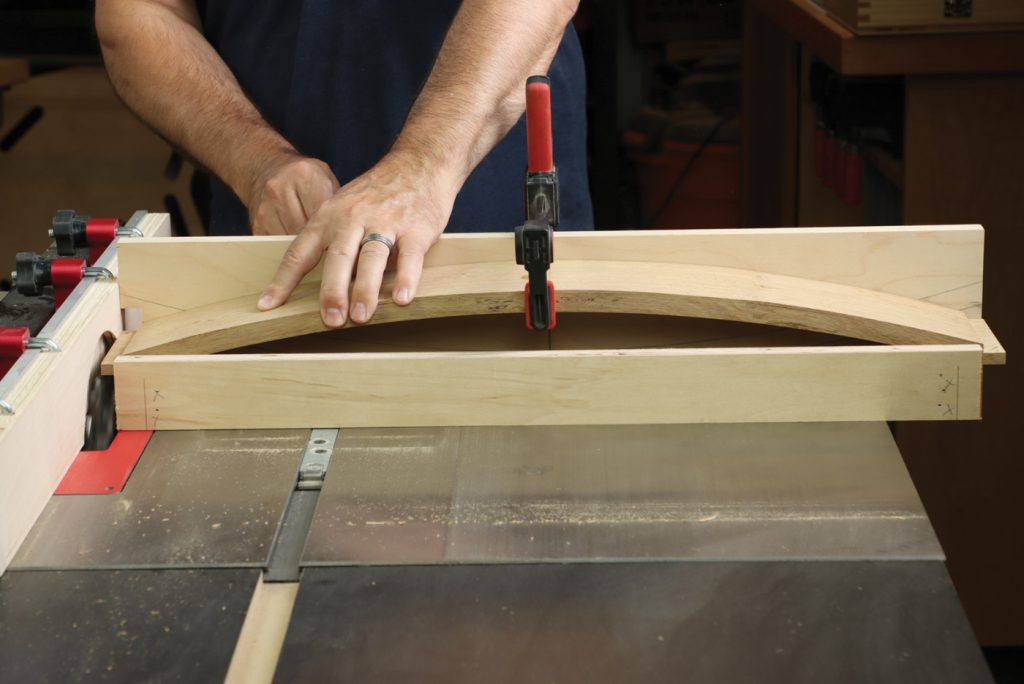 Cut Tenons on Curved Parts | Popular Woodworking