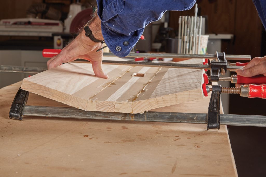 Coopered Leg Hall Table | Popular Woodworking