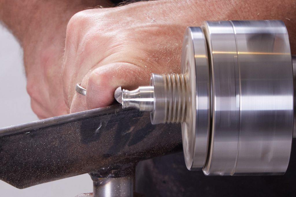 Turned Scoop with Pewter Finial | Popular Woodworking