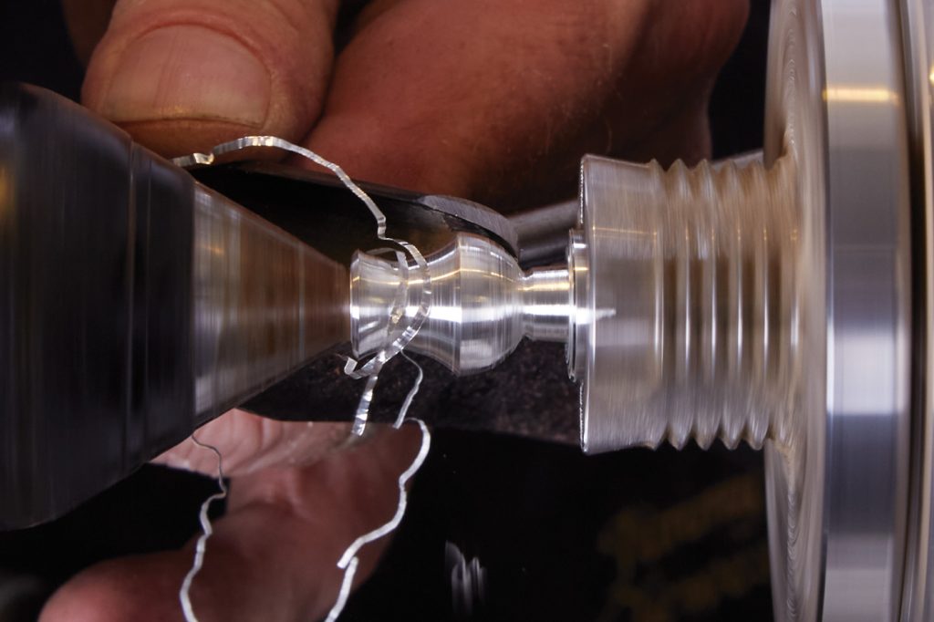 Turned Scoop with Pewter Finial | Popular Woodworking