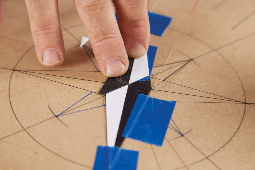 Nautilus Star Veneer Inlay | Popular Woodworking