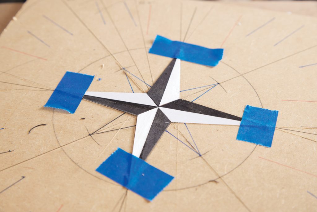 Nautilus Star Veneer Inlay | Popular Woodworking