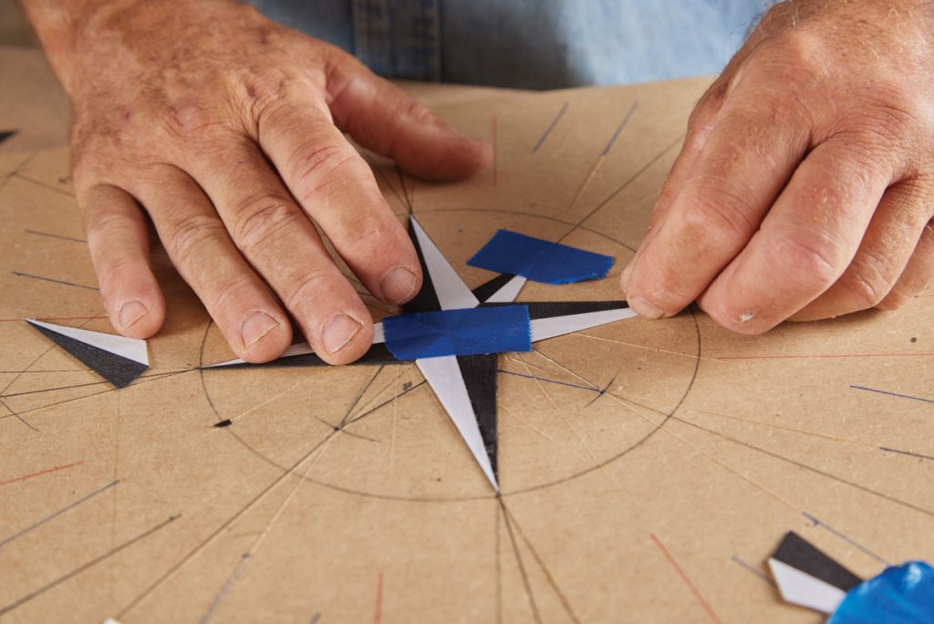 Nautilus Star Veneer Inlay | Popular Woodworking