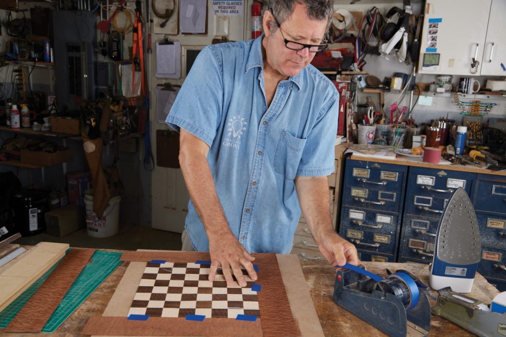 Build a Veneered Chessboard | Popular Woodworking