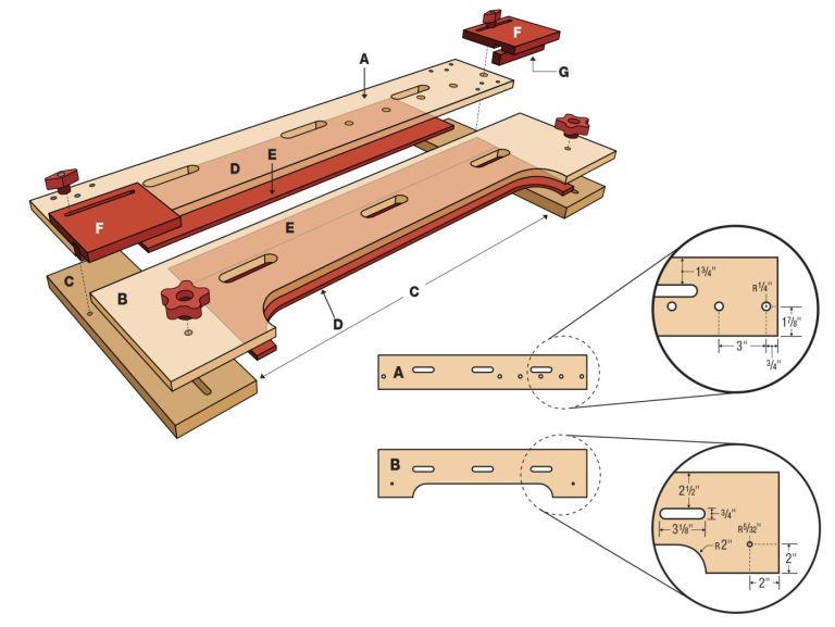 Exact Width Dado Jigs | Popular Woodworking