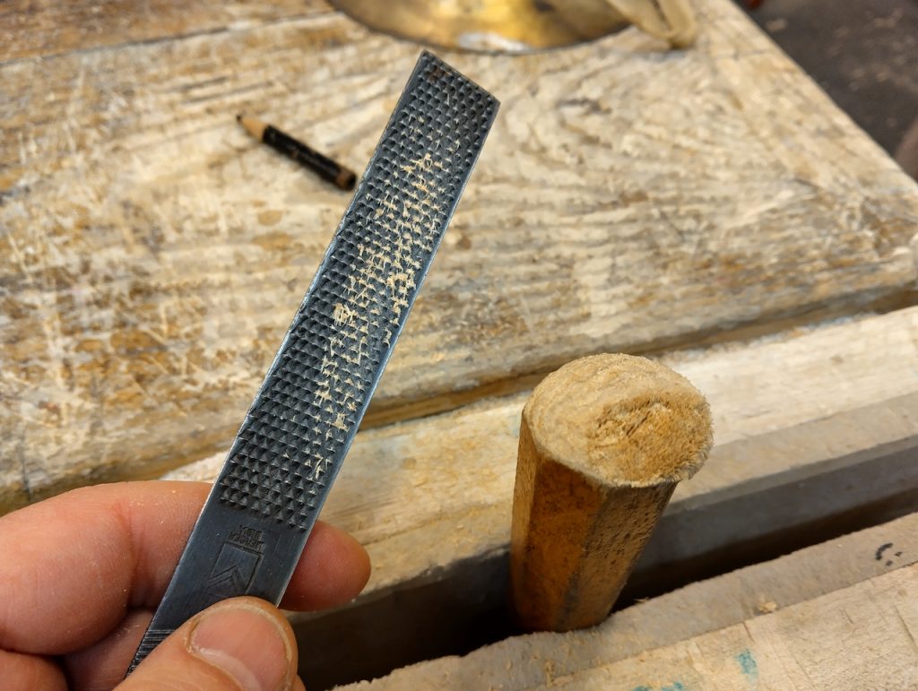 Retrofitting a Chisel’s Broken Plastic Handle with a Wooden One ...