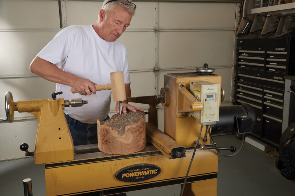 Turn a Live-Edge Bowl | Popular Woodworking