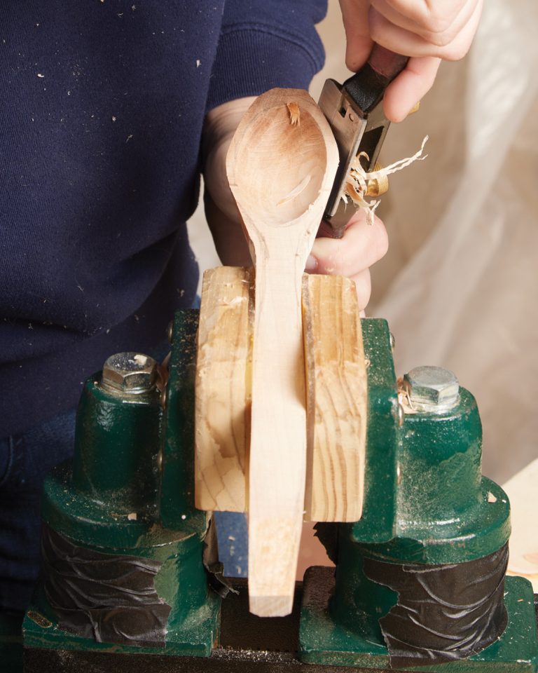 Carving a Spoon | Popular Woodworking