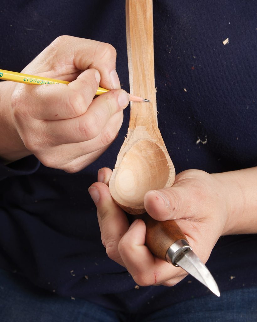 Carving a Spoon | Popular Woodworking