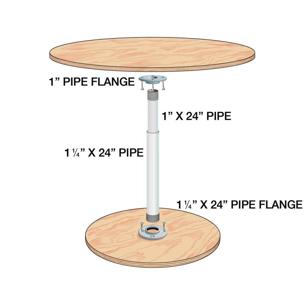 Storable, Portable Turntable | Popular Woodworking