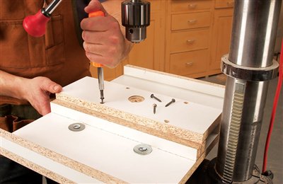 Sliding Drill Press Table | Popular Woodworking