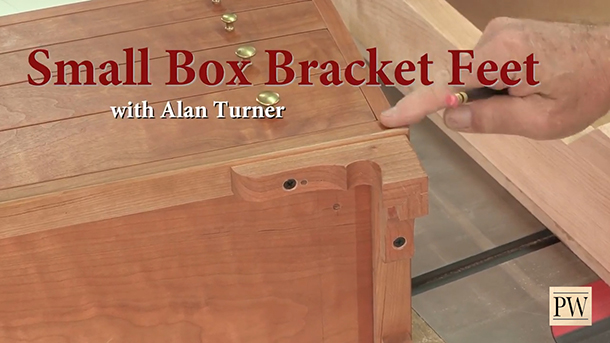 How to Add Feet to a Small Box with Alan Turner | Popular Woodworking