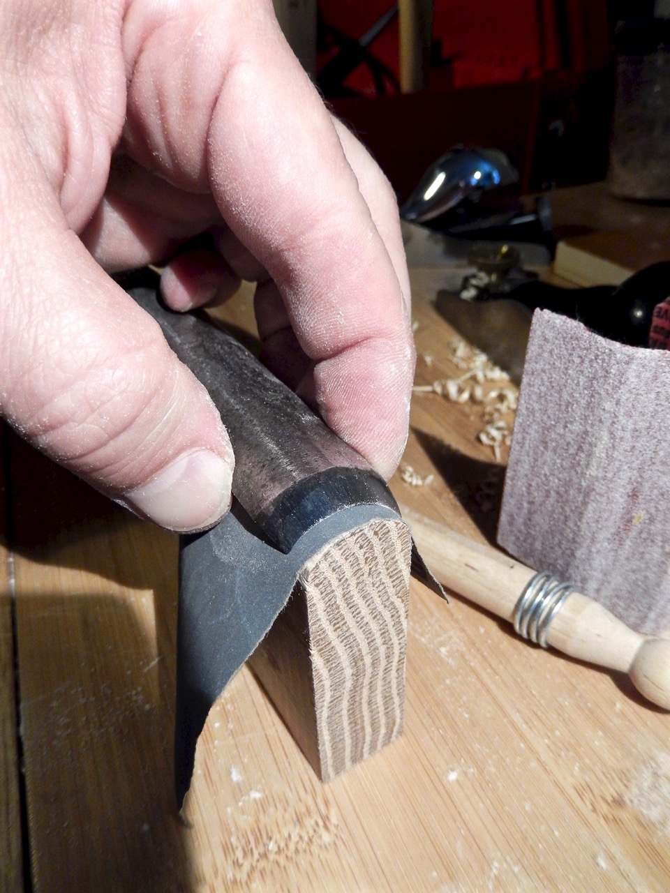 Make Convex Sharpening Forms for Round Edge Tools | Popular Woodworking