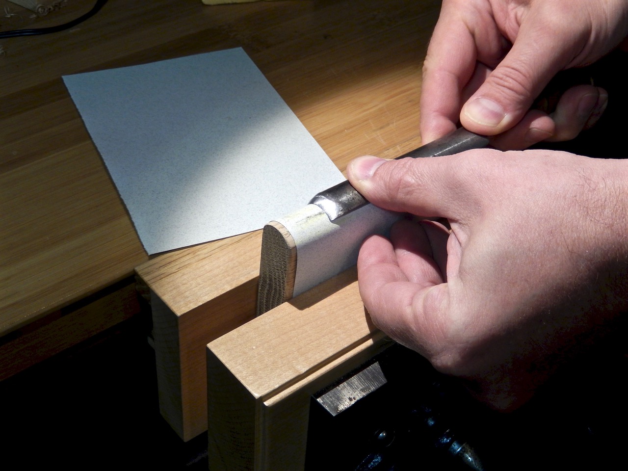 Make Convex Sharpening Forms for Round Edge Tools | Popular Woodworking