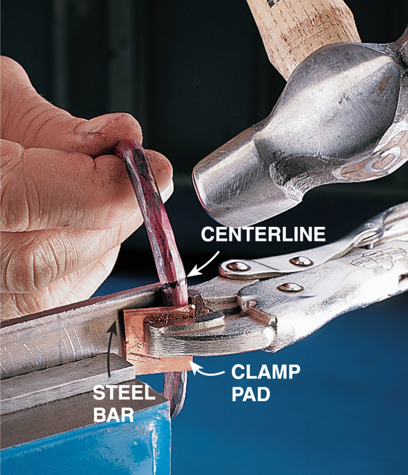 Hammer Your Own Copper Hardware | Popular Woodworking