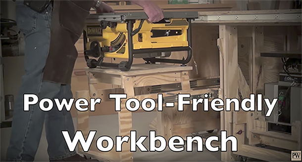 Power Tool-Friendly Workbench | Popular Woodworking