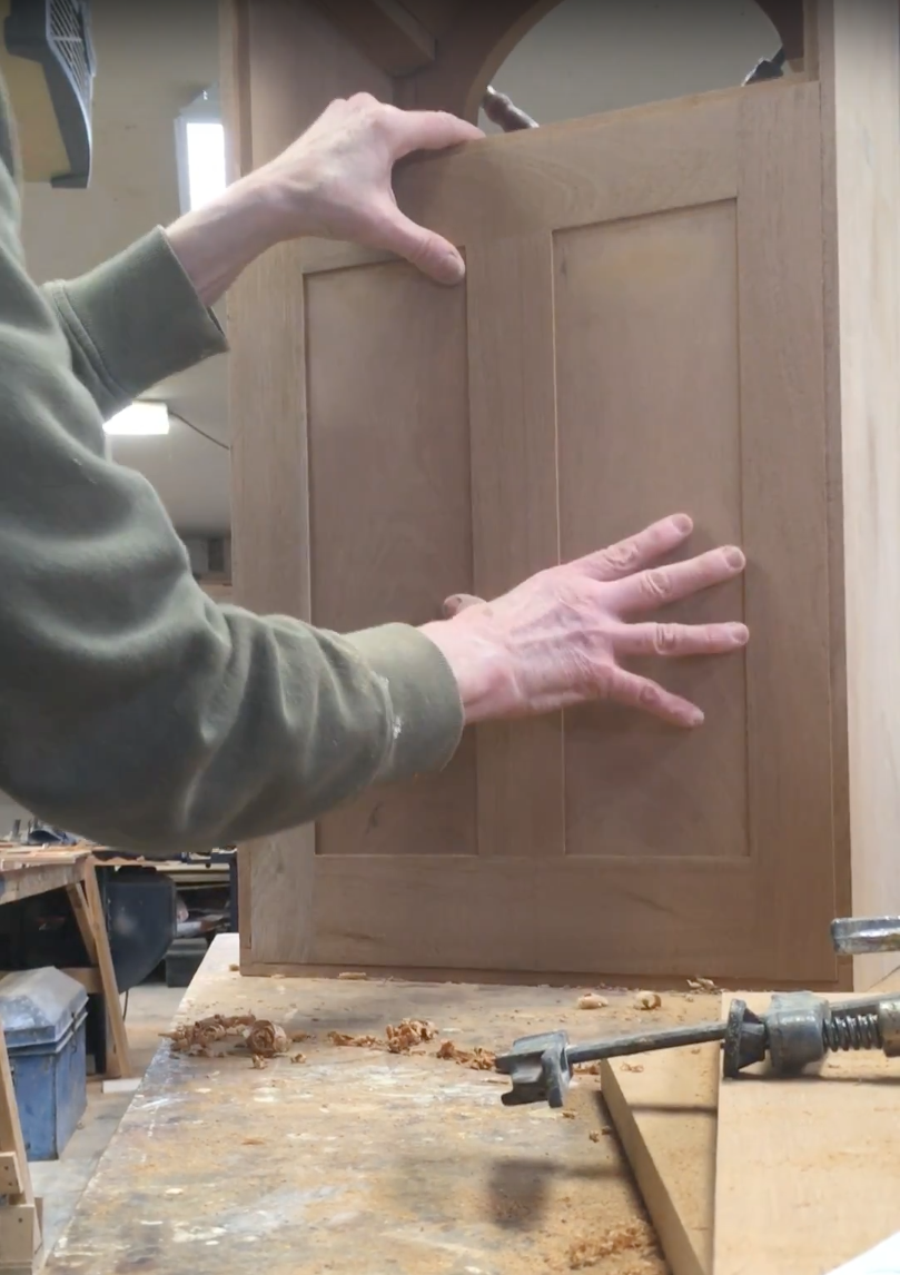 An Extra-Thin Frame and Panel Back | Popular Woodworking