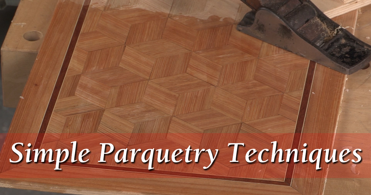 Pictures in the Pattern: Simple Parquetry Techniques | Popular Woodworking