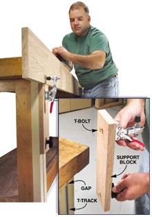 Rock-Solid Bench Support | Popular Woodworking