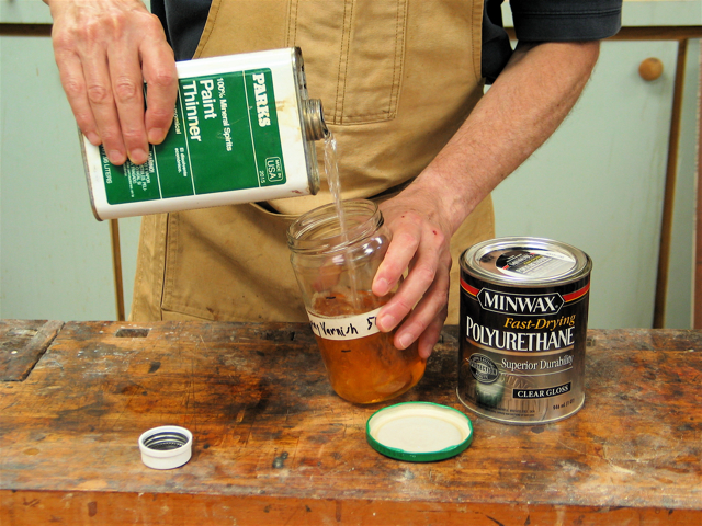 You Can Add All the Thinner You Want | Popular Woodworking