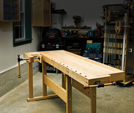 Power Tool-Friendly Bench, by Richard Tendick | Popular Woodworking