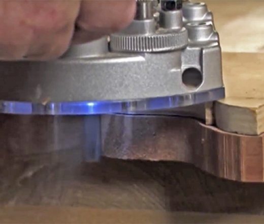 Pattern Routing Curved Shapes | Popular Woodworking