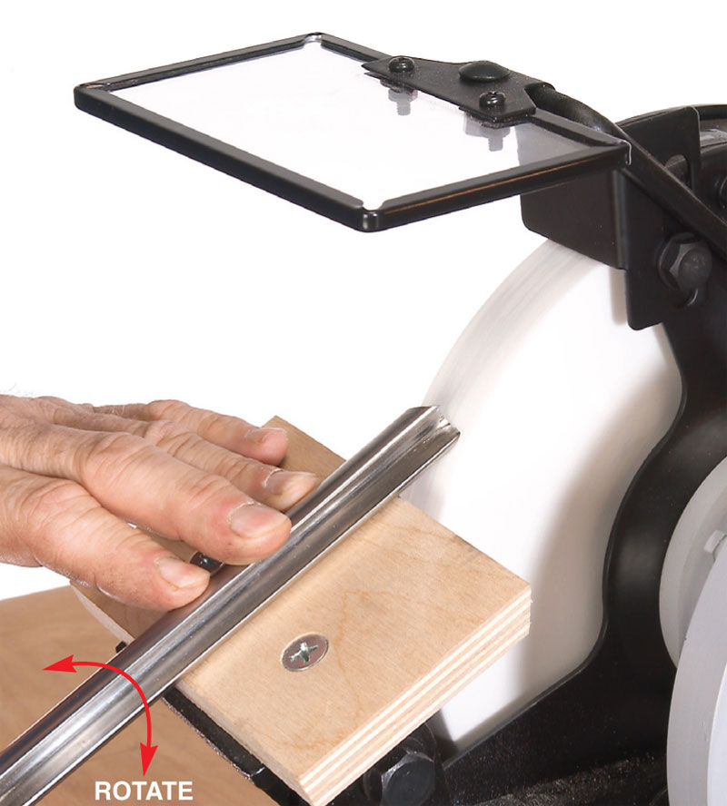 AW Extra 11/28/13 - Bowl Gouge Sharpening | Popular Woodworking