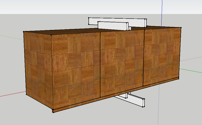 Restoring an old cabinet part 2: Clamping in a complicated situation ...