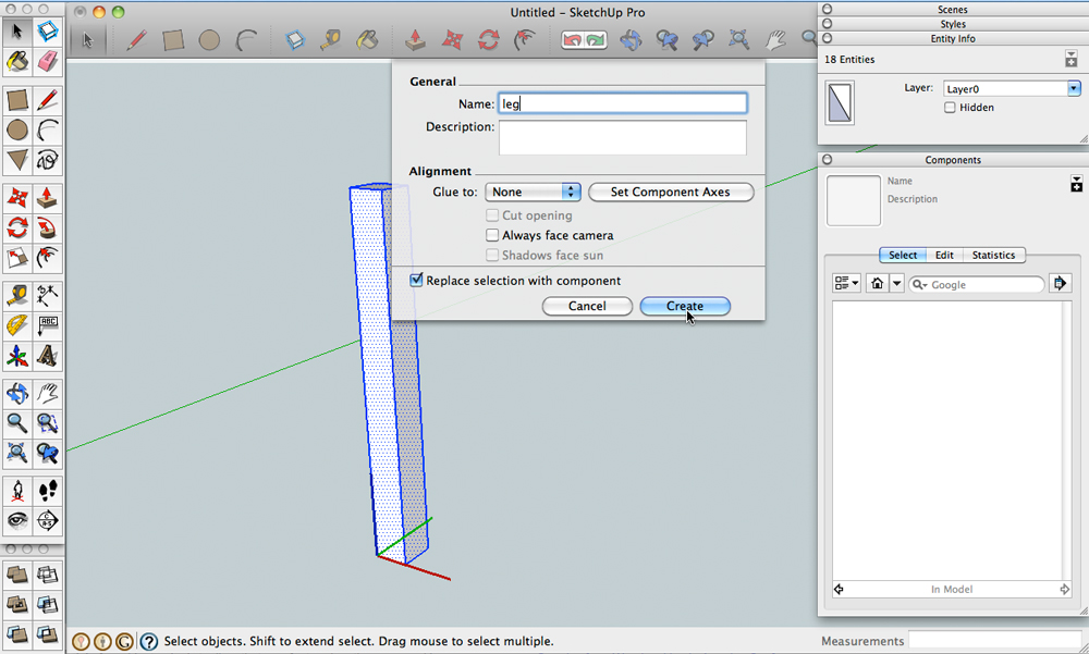 Sketchup Tutorial For Beginners Part 1 Basic Functions