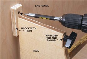Heavy-Duty Folding Shop Table | Popular Woodworking