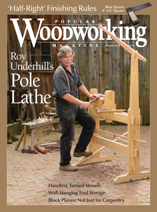 Turning the Roy Underhill Way | Popular Woodworking