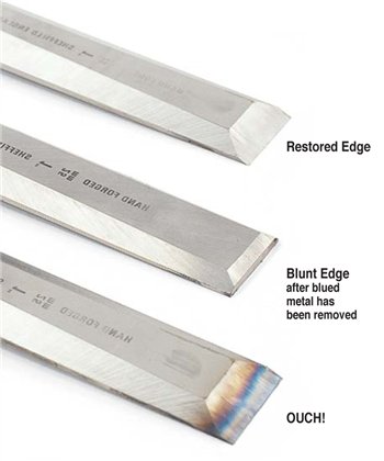 Q & A: Restoring a Blued Chisel | Popular Woodworking