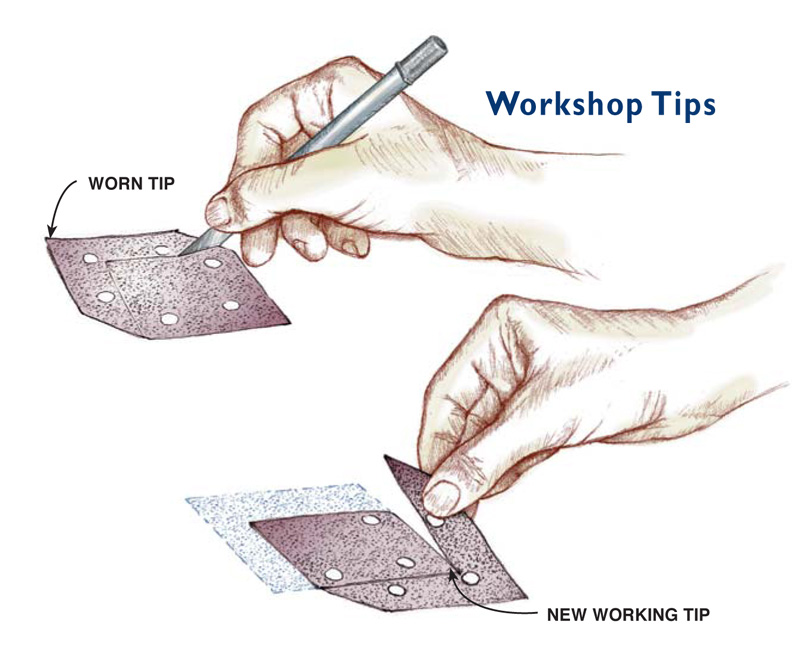 Triangle Sandpaper | Popular Woodworking